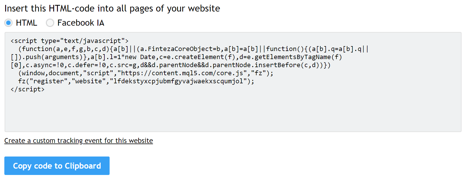 How to configure website analytics in Finteza? - Marketing Resources